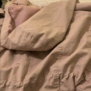 Outer Edge | Jackets & Coats | Dusty Pink Anorak Jacket | Poshmark